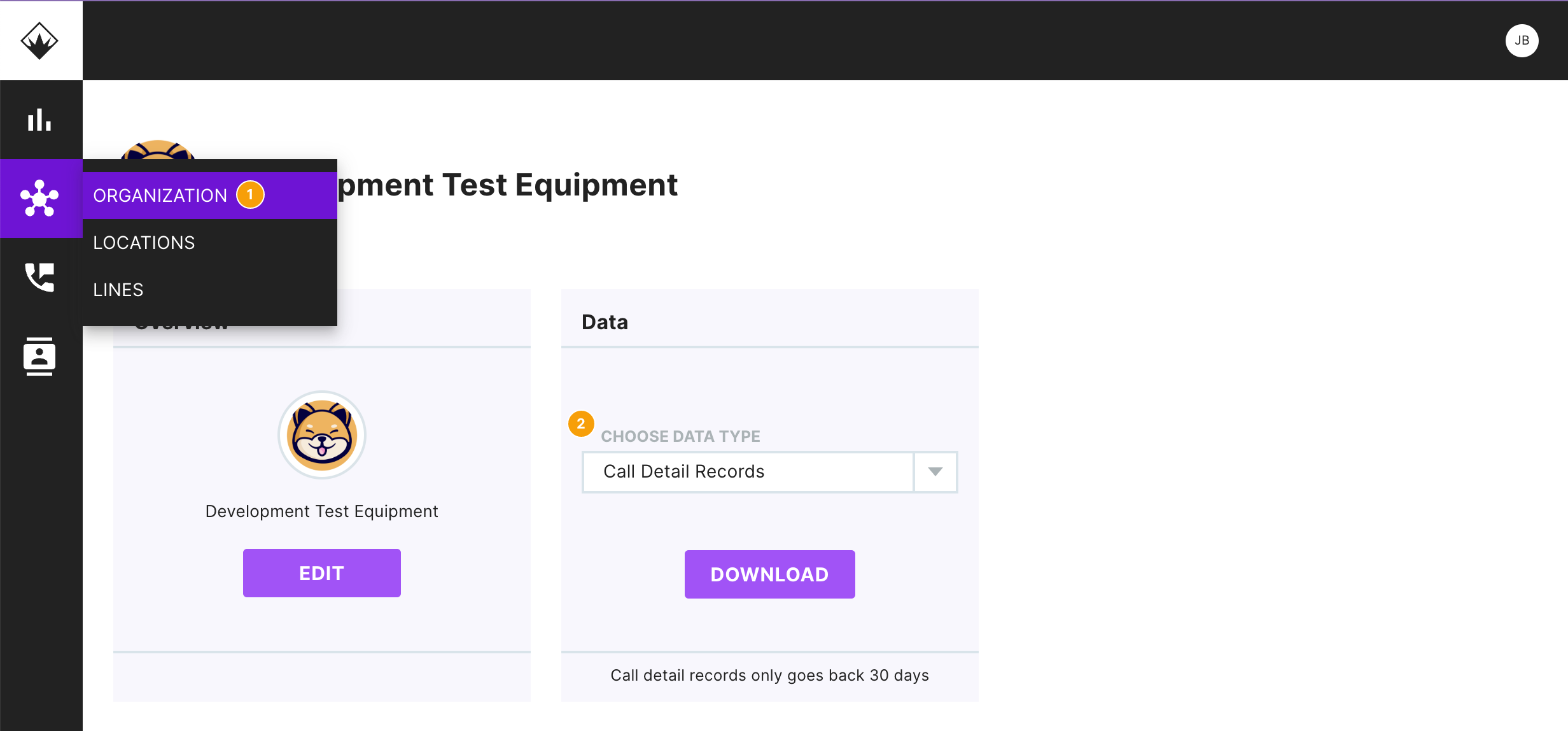 Call Detail Records Marketspark