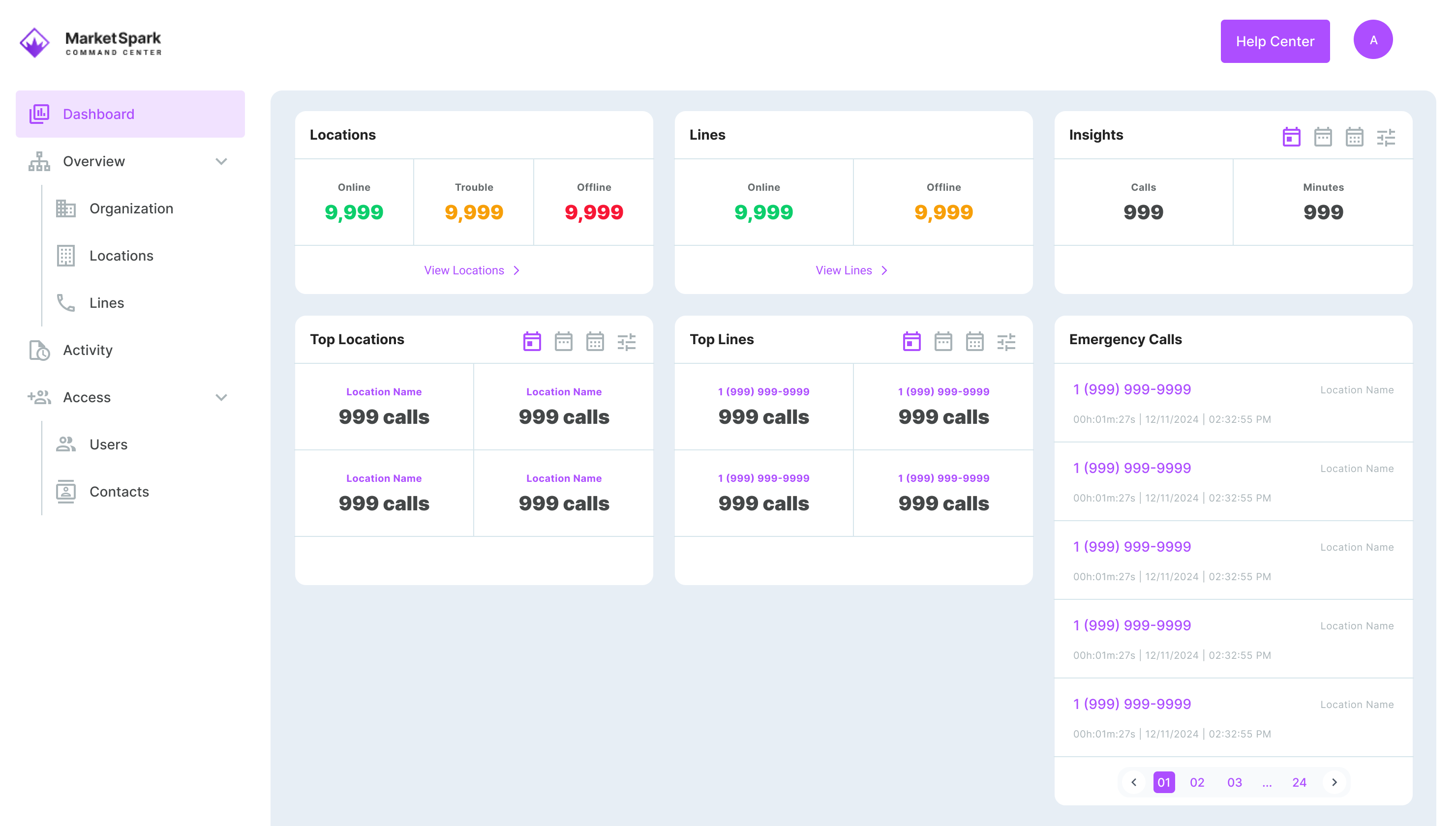 Dashboard - New – MarketSpark